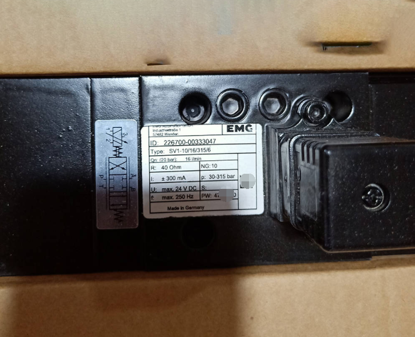 EMG伺服阀SV1-10/8/315/6是液压控制系统的重要组成部分，也是各种电液控制系统的重要组成部分，由油箱、马达泵、控制阀和过滤器组成。EMG执行机构重量轻，强度高，耐腐蚀性能好。就连 ...