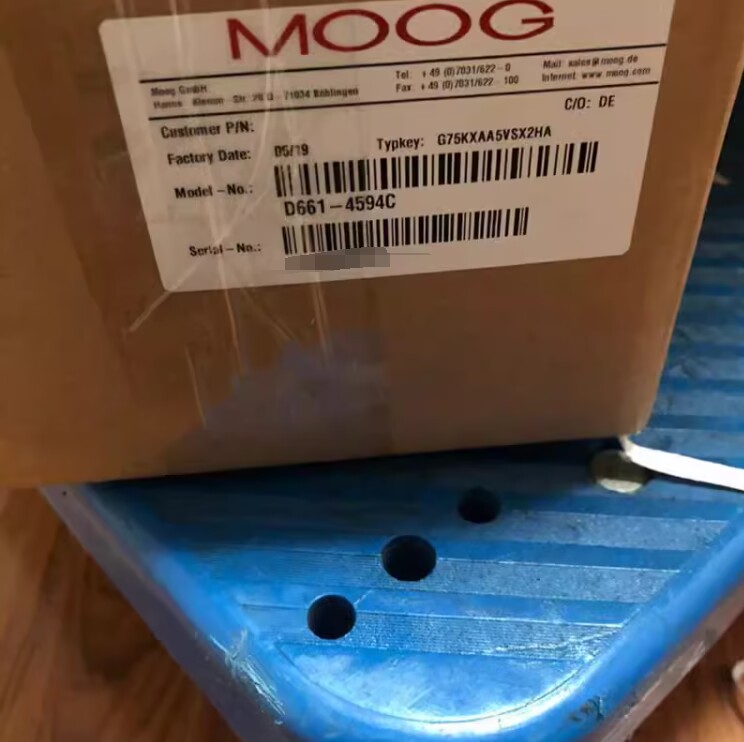 D661-4594C/G75KXAA5VSX2HA穆格MOOG伺服阀 - 上海视由液压设备有限公司